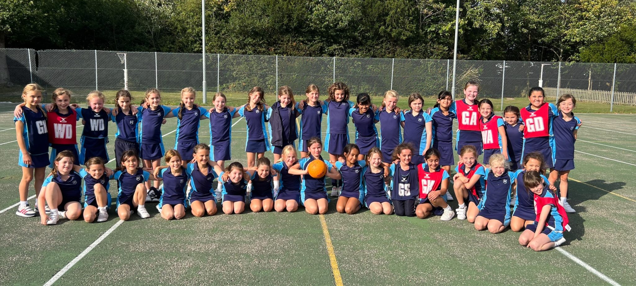 The first netball fixture of the season for Year 4