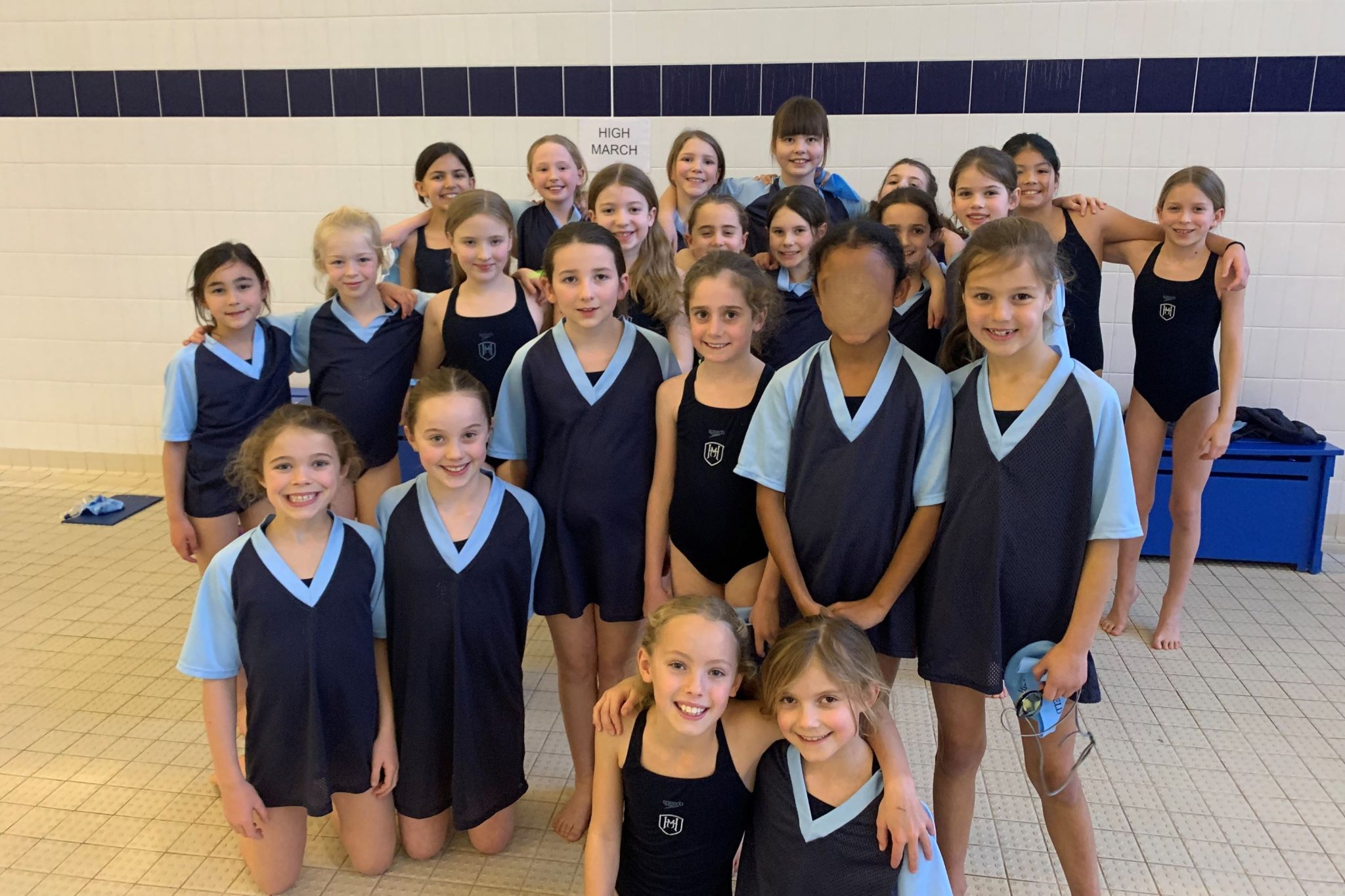 First place in the relays at the Division 10 Gala!