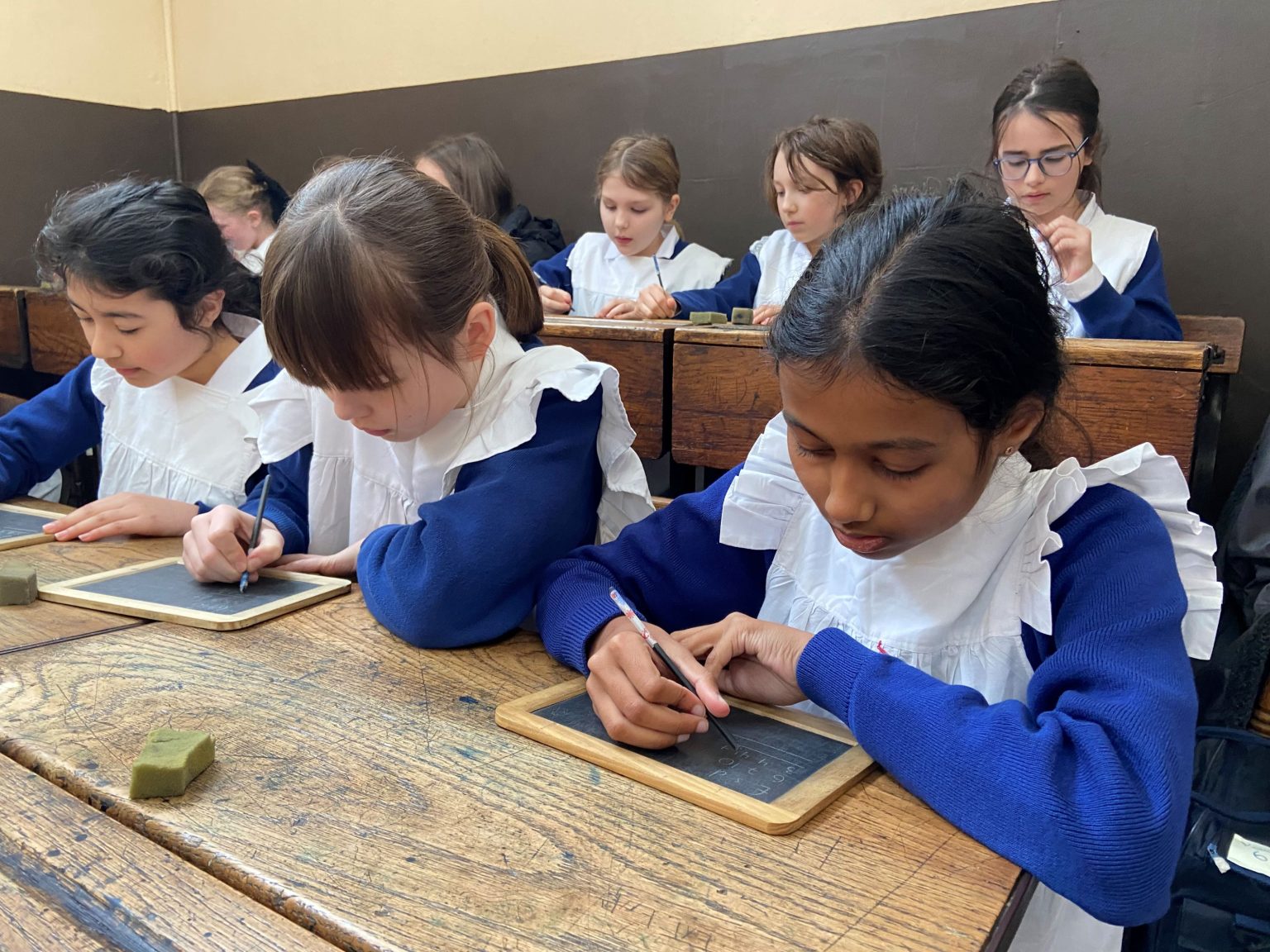 Year 6 Pupils Step Back in Time at the British Schools Museum